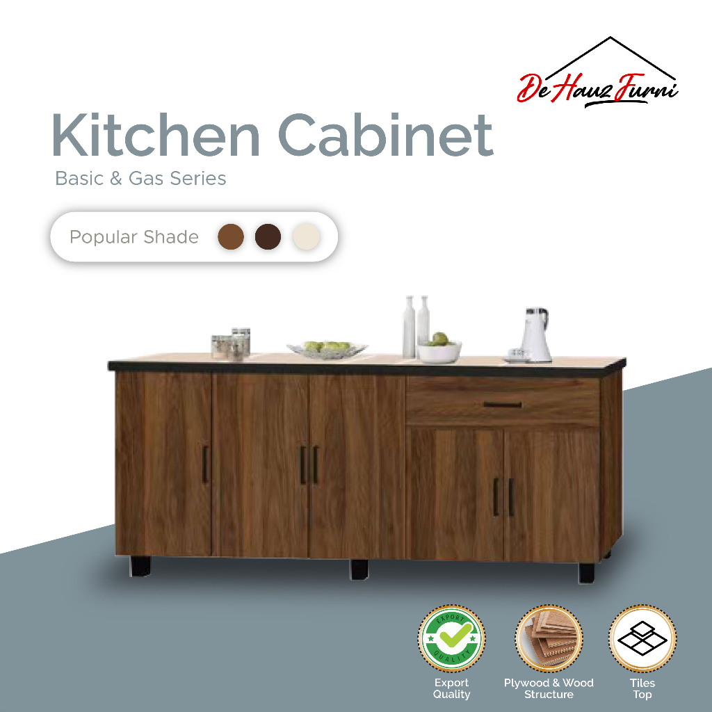 【READY STOCK】Kitchen Cabinet Series(Low)/Gas Cabinet/Siri Kabinet Dapur ...