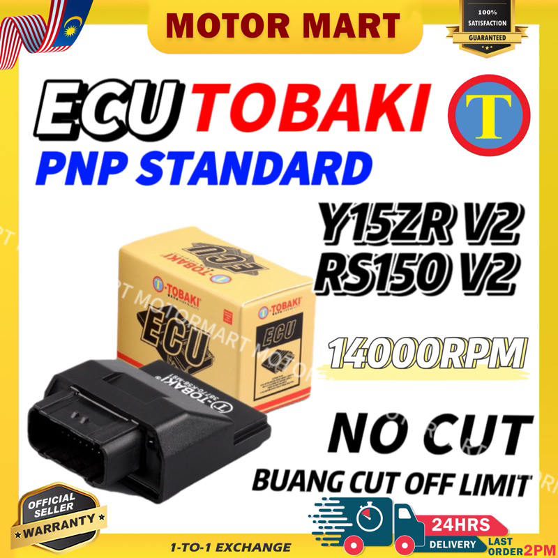 TOBAKI ECU No Cut Y15ZR RS150R PNP Standard | Y15 RS150 V2 Buang Cut ...