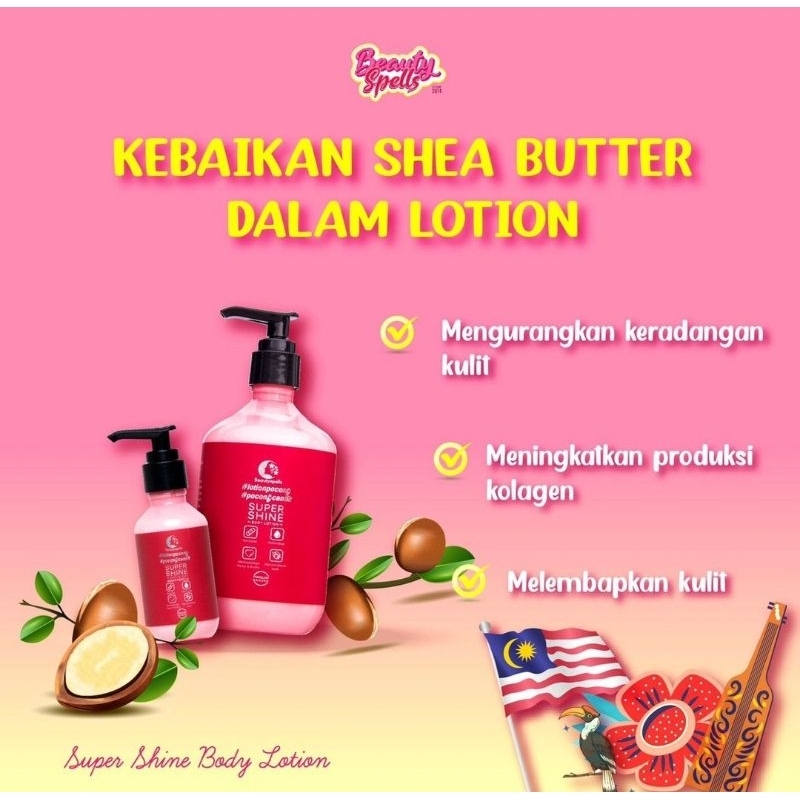 SUPER SHINE BODY LOTION 500 ML | Shopee Malaysia
