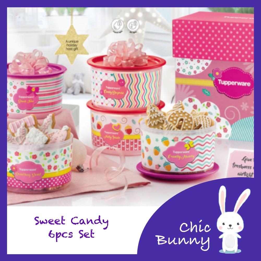 TUPPERWARE ONE TOUCH COLLECTION Sweet Candy | Shopee Malaysia