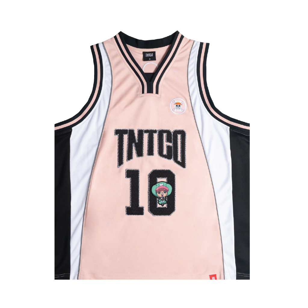 TNTCO x One Piece Chopper Basketball Jersey Pink | Shopee Malaysia