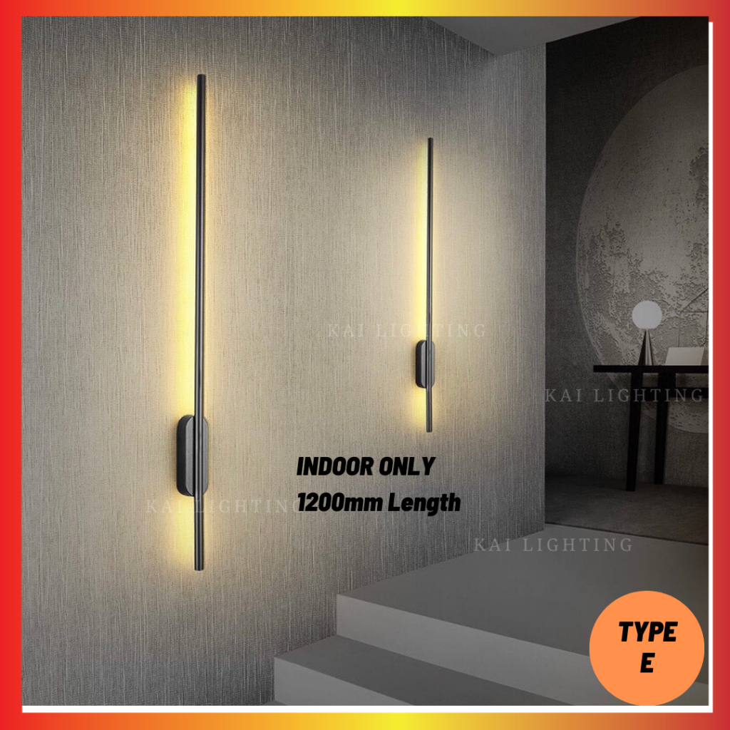 Modern Wall LED Light Fixture Linear Wall Light / Outdoor Wall Light ...
