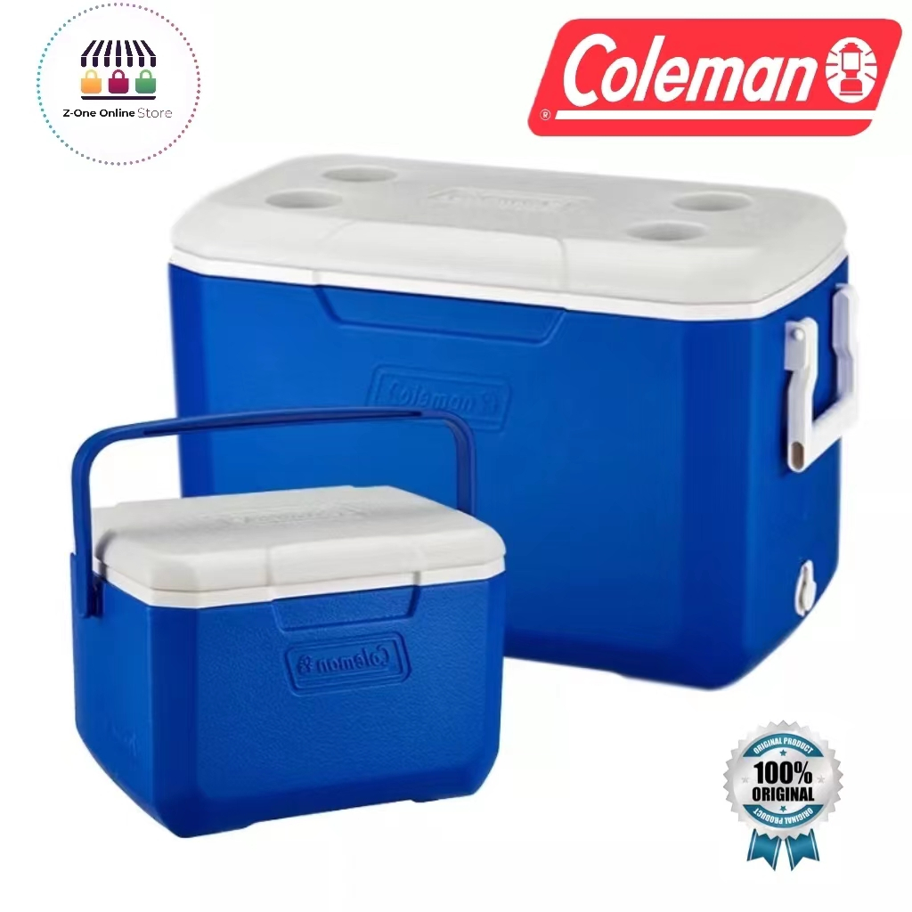 COLEMAN fishing cooler box 48QT / 45L PARTY OUTDOOR COOLER BOX & TAKE 6 ...