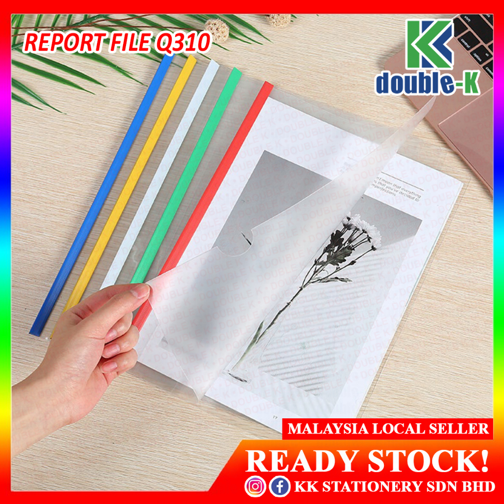 Double-K A4 Sliding Report File Q310 - RM1.10/pcs | Shopee Malaysia