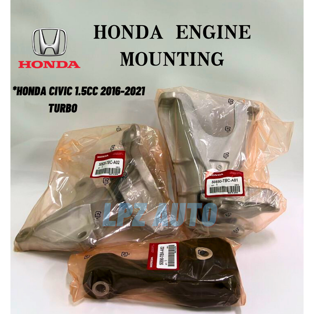 100% ORIGINAL HONDA CIVIC ENGINE MOUNTING CIVIC FC TEA 15.CC TURBO 2016 ...