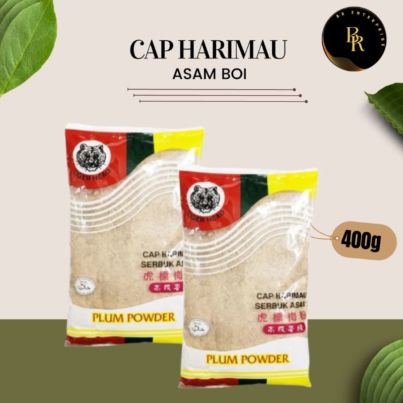 Serbuk Asam Boi Cap Harimau | Tiger Head Brand Plum Powder 400g ...