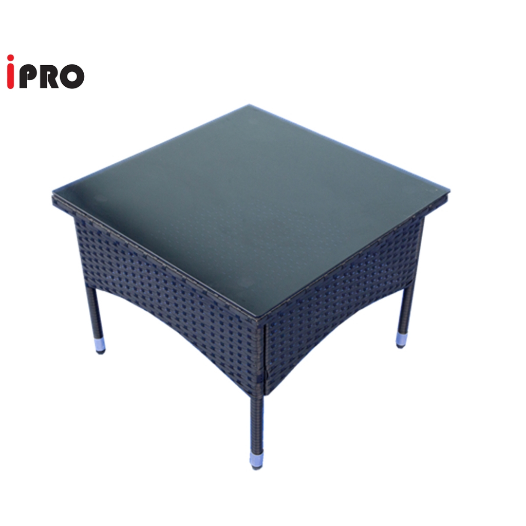 IPRO Outdoor Table Rattan Garden Balcony Table Meja Rotan Meja Taman ...