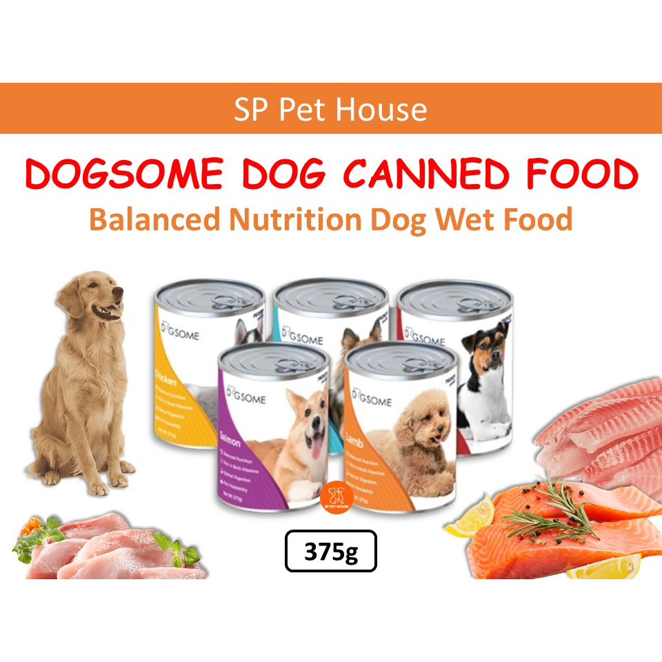 Dogsome Dog Canned Food 375g / Dogsome Dog Wet Can Food (Available in 5 ...