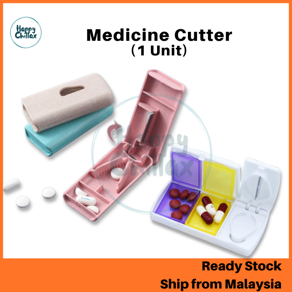 Medicine Pill Cutter Portable Box (1 Unit) | Shopee Malaysia