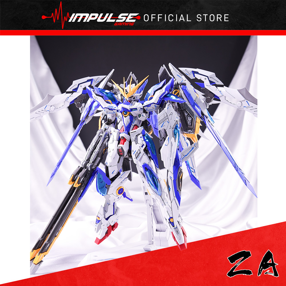 ZZA Model Blue Flame Model Kits Reissue Ver. / ZA 人形机甲-蓝焰 拼装模型 | Shopee ...