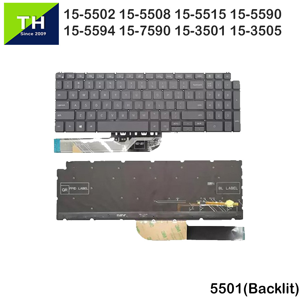 Dell Inspiron 15-3501 15-3502 15-3505 15-7590 15-5501 PT90 Backlit ...