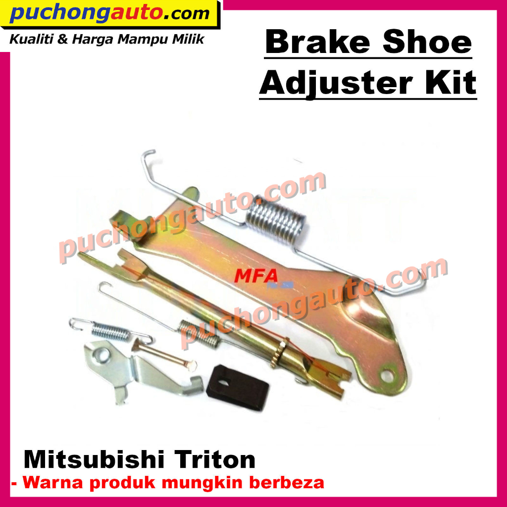 Brake Shoes Adjuster Kit - Mitsubishi Triton Storm - Brake Drum Spring ...