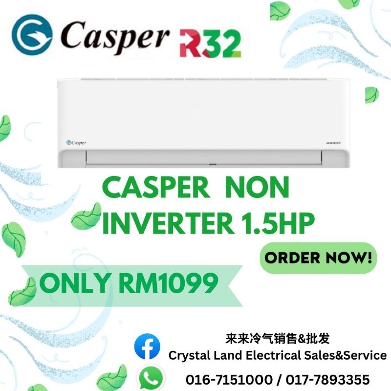 Casper Thailand Aircond 1.0-2.5HP | Shopee Malaysia