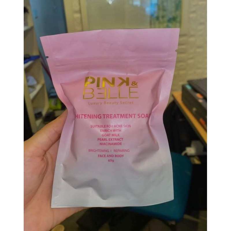 PINKANDBELLE WHITENING TREATMENT SOAP PINK & BELLE SOAP ORIGINAL ...
