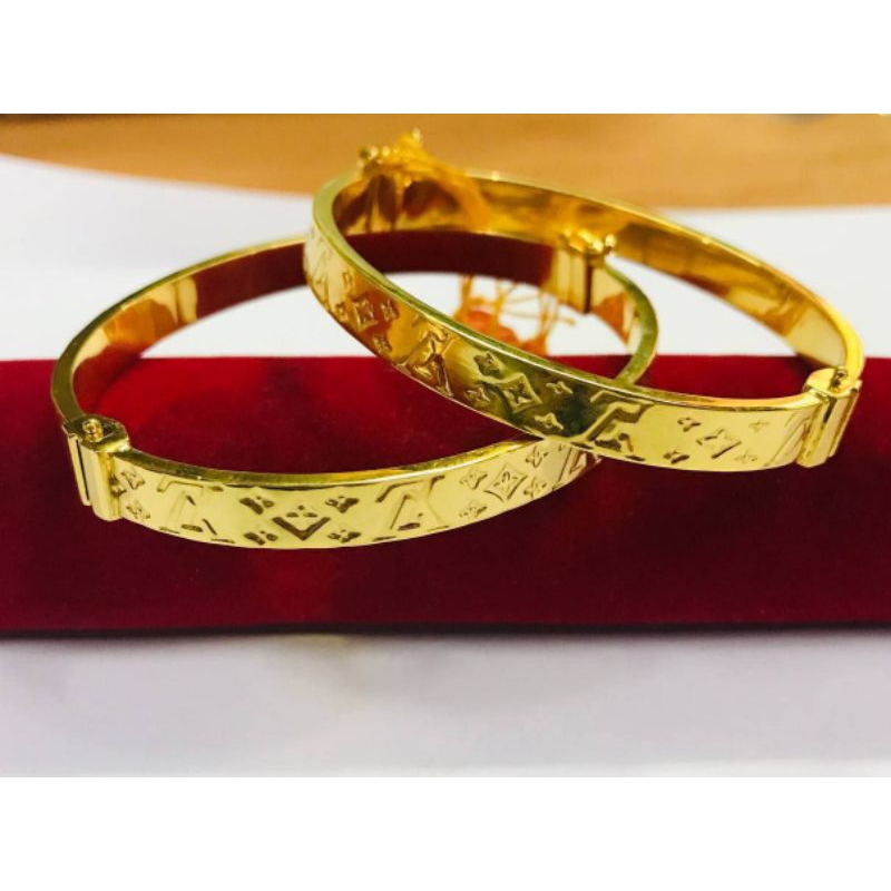 bangle exclusive emas 916 | Shopee Malaysia