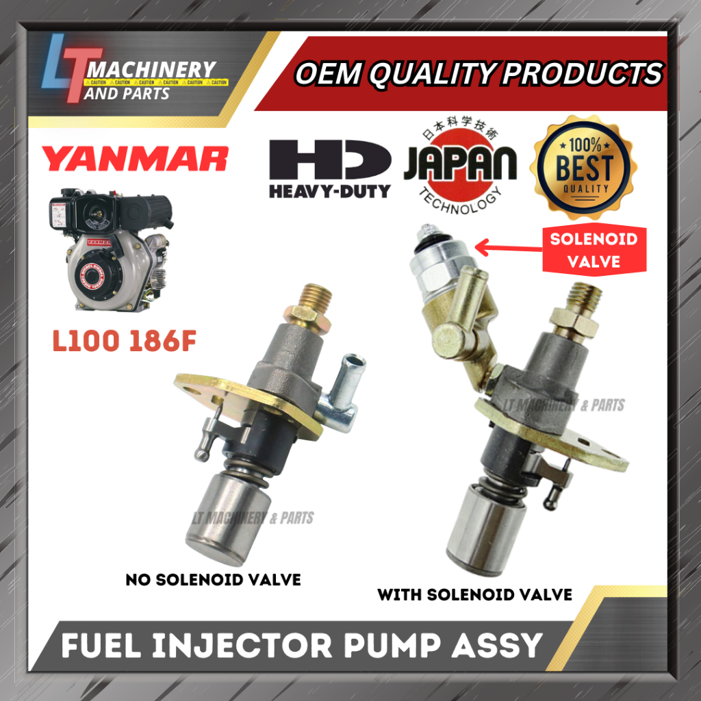 Yanmar China Engine L100 186F Fuel Injector Pump Assy | Shopee Malaysia
