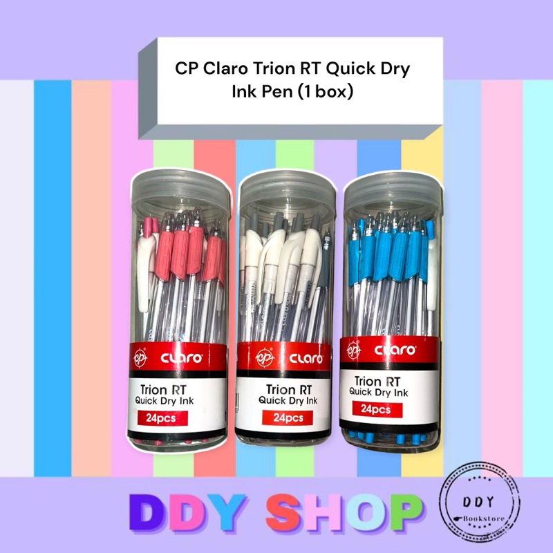 CP Claro Trion RT Quick Dry Ink Pen (1 box) | Shopee Malaysia