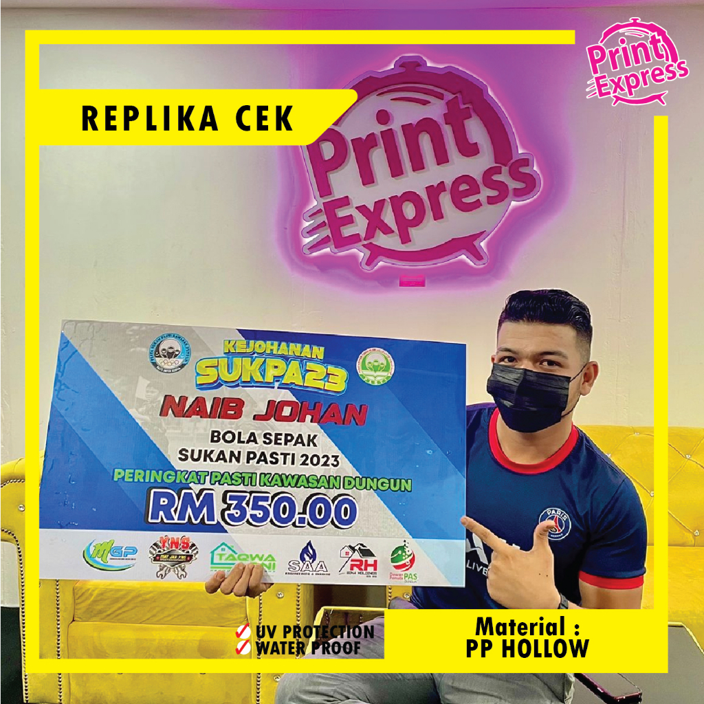 MOCKUP CHEQUE | Untuk Penyerahan Majlis, Pelbagai Design | Shopee Malaysia