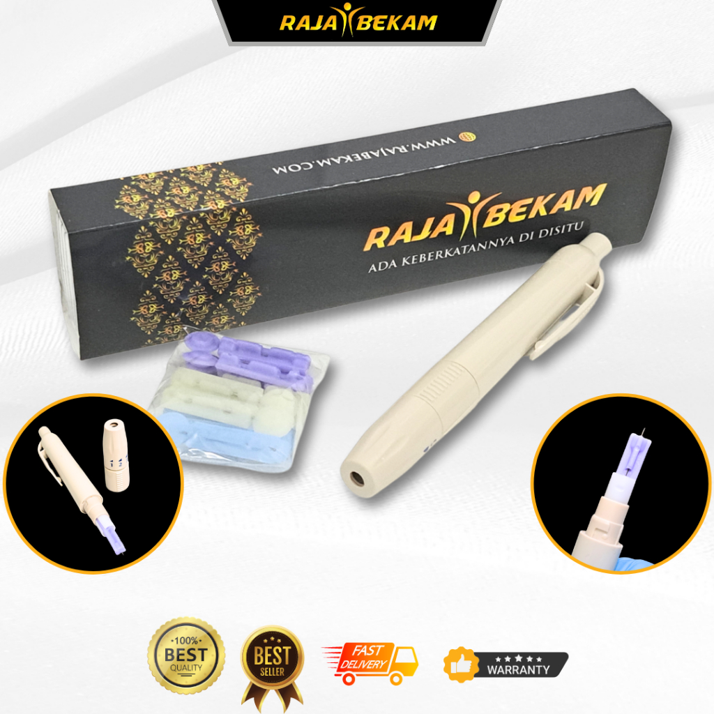 Pen Bekam Plastik RB Star New Design (free 10pcs lancet needles ...