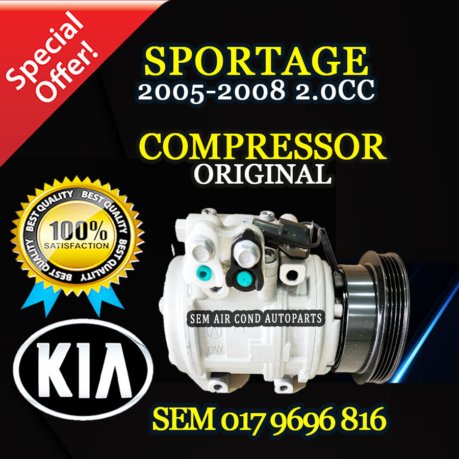 KIA SPORTAGE 2005-2008 YEAR 2.0CC ORIGINAL DOOWON COMPRESSOR ...