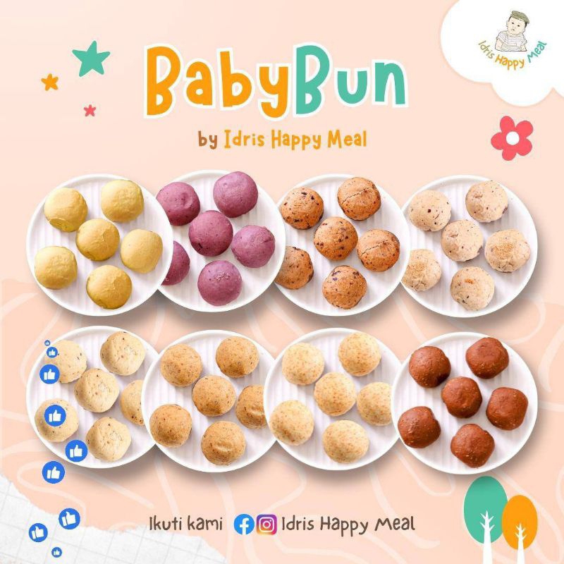 Idris Happy Meal Baby Bun (FROZEN Food - Delivery K.Lumpur Areas Only ...