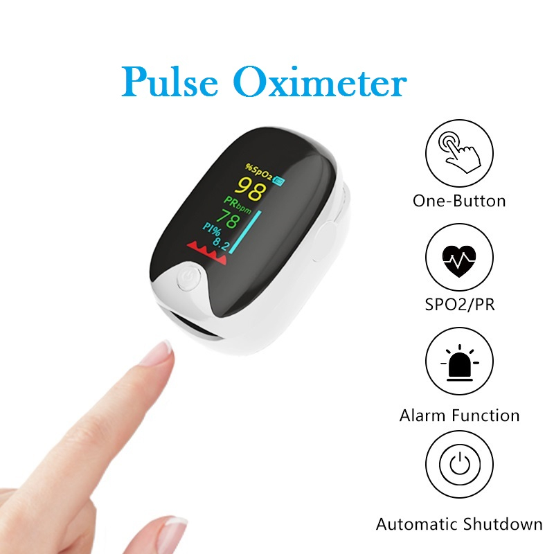 Digital Finger Pulse Oximeter 901 Fingertip TFT Blood Oxygen Saturation Monitor SpO2 Heart Rate ...