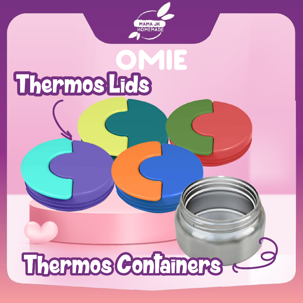 Omiebox V2 Thermos Containers & Thermos Lids18/8 304 grade vacuum ...