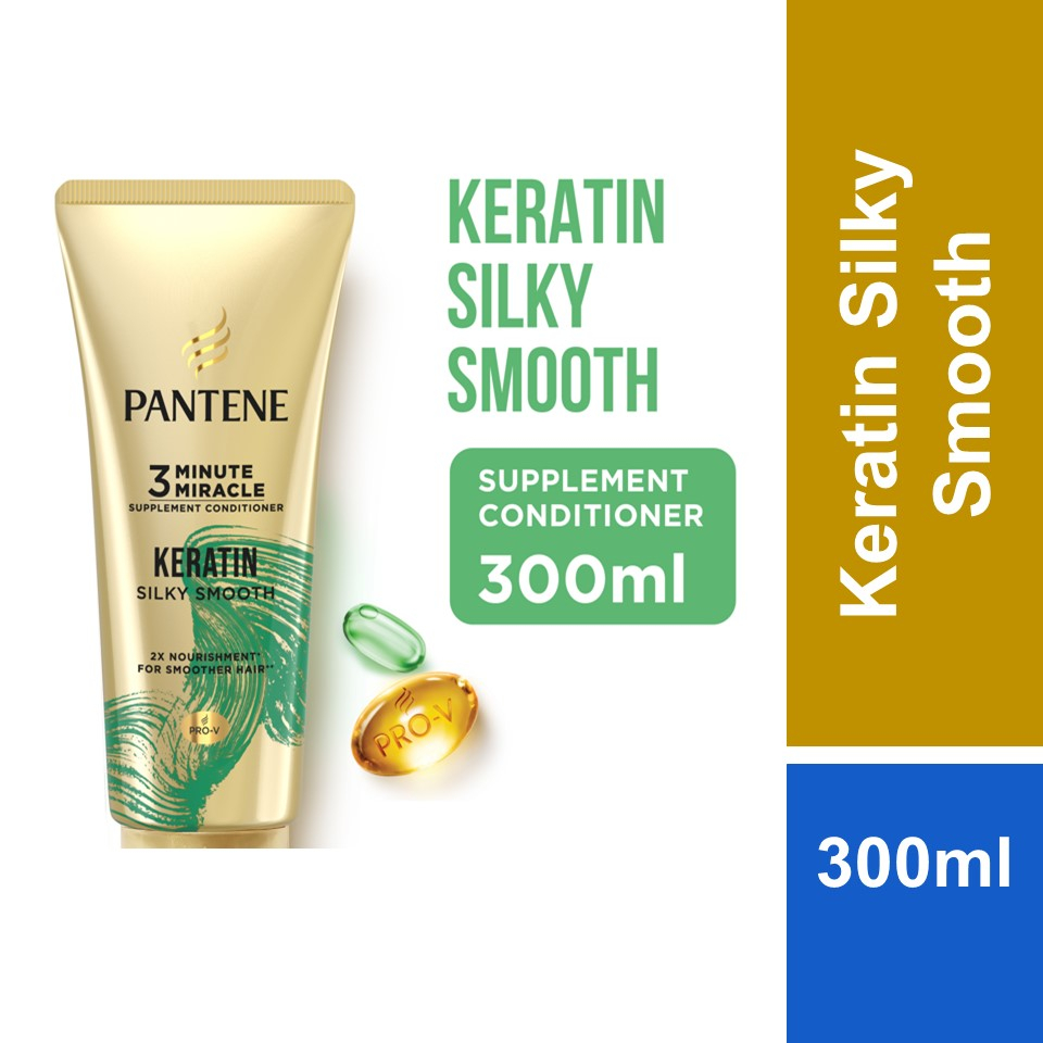 Pantene Conditioner Keratin Silky Smooth 300ml | Shopee Malaysia