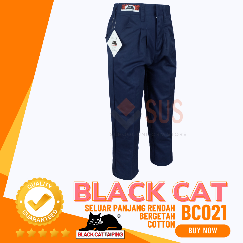 SELUAR SEKOLAH RENDAH PANJANG BIRU ( PINGGANG GETAH ) - BAJU SEKOLAH ...