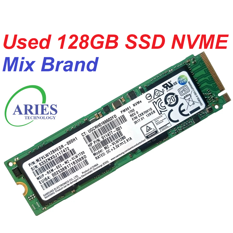 Used SSD 512GB SSD Notebook NVMe PCIe and M.2 SSD Solid State Drive ...