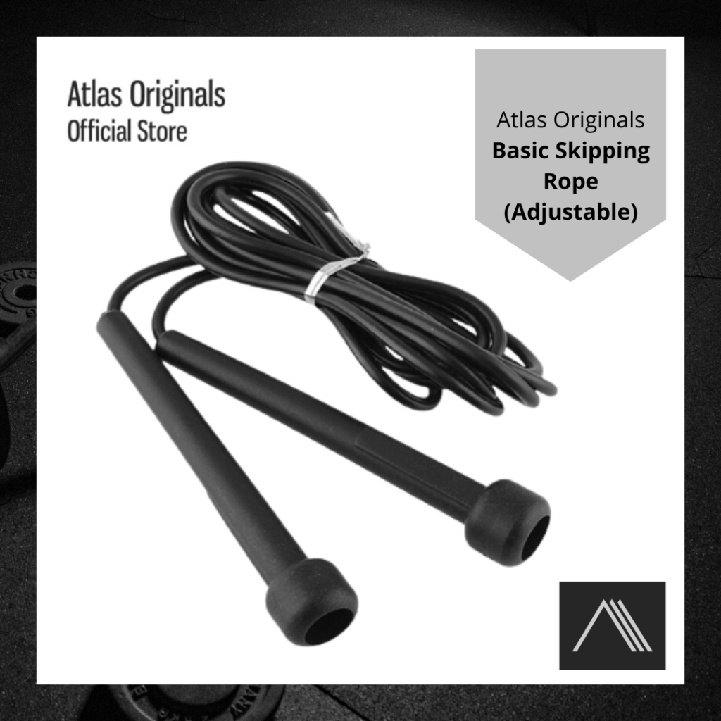 Atlas Originals Basic Skipping Rope Jump Rope | Shopee Malaysia