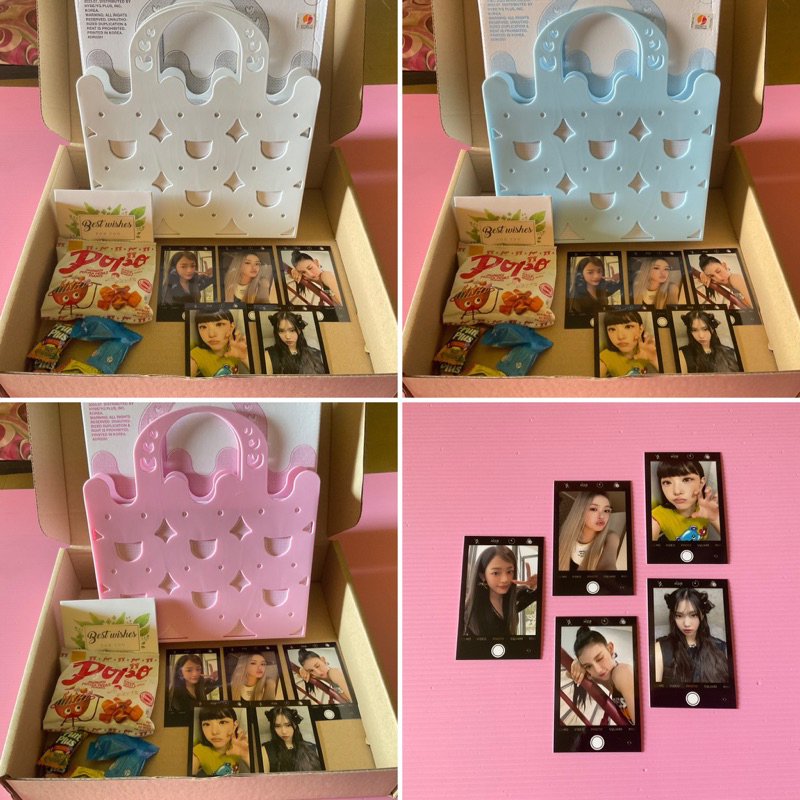 Gift Box Unsealed Album NEWJEANS GET UP | Shopee Malaysia