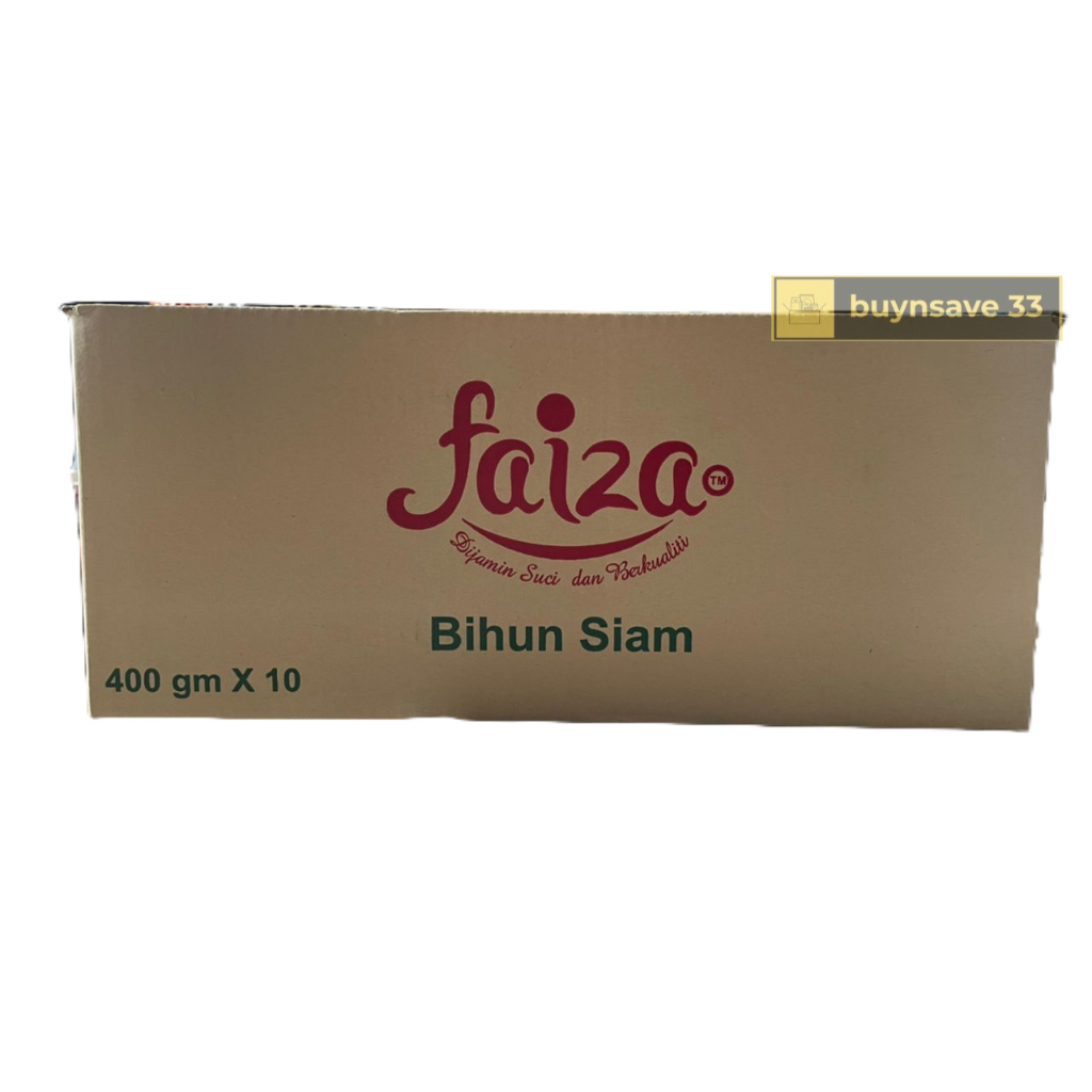 Bihun Siam Cap Faiza (1 carton) (400g x 10) | Shopee Malaysia