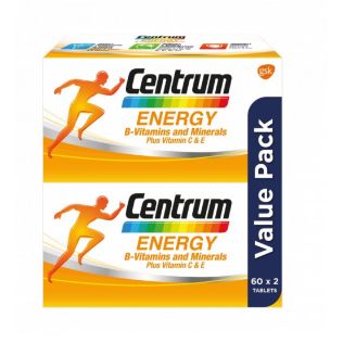Centrum Energy Multivitamin with Mineral + Vitamin C & E Tablet ...