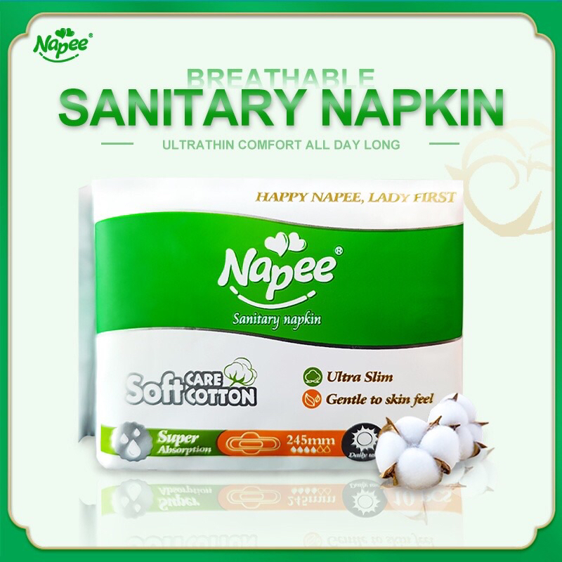 Napee Anion (Negative Ion) Sanitary Pad - Day Use 🌞 | Shopee Malaysia