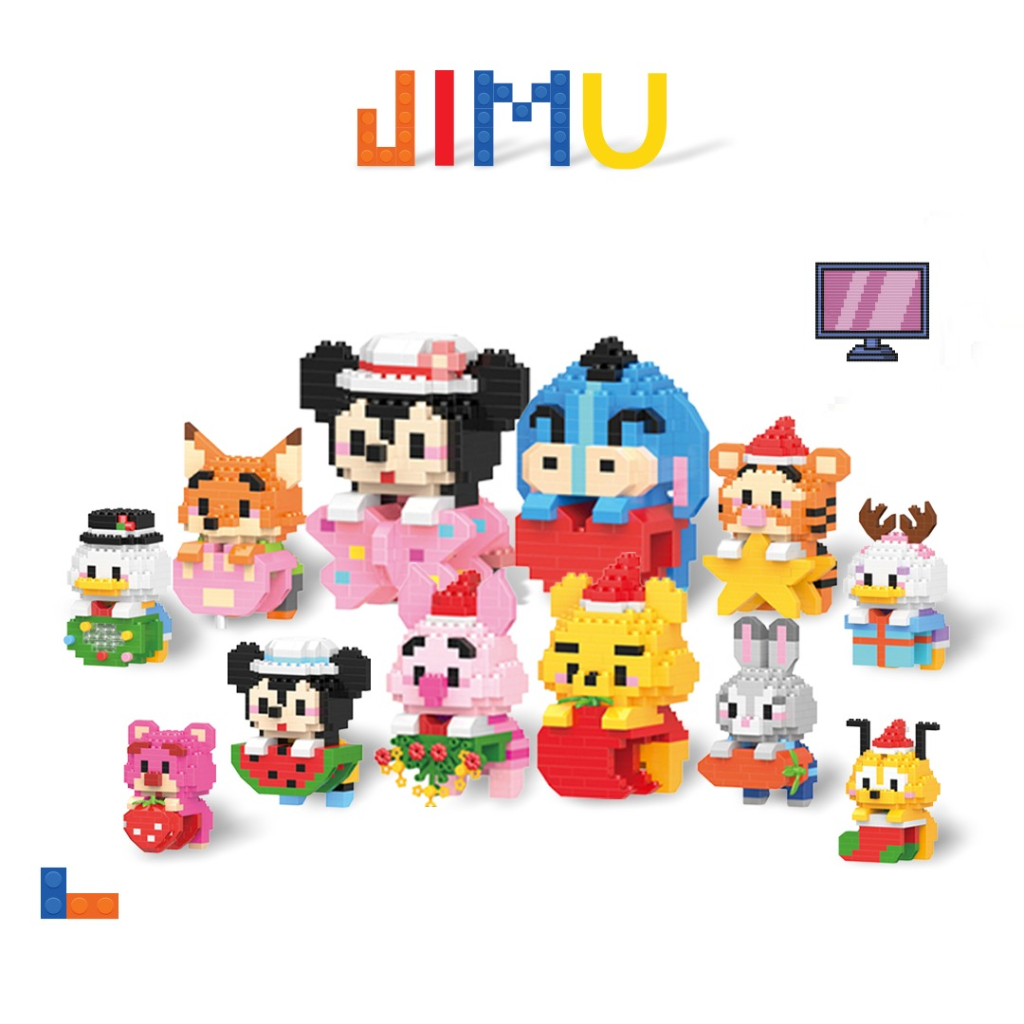 JIMU Monitor Block Series W2605 Cute Cartoon Building Block Interior ...