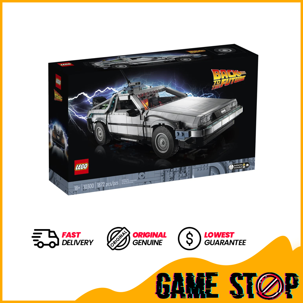 LEGO 10300 Back to The Future Time Machine,Building 1 of 3 Versions of ...