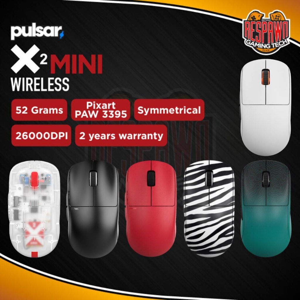 Pulsar X2 Mini Wireless Ultra Lightweight Gaming Mouse | Shopee Malaysia