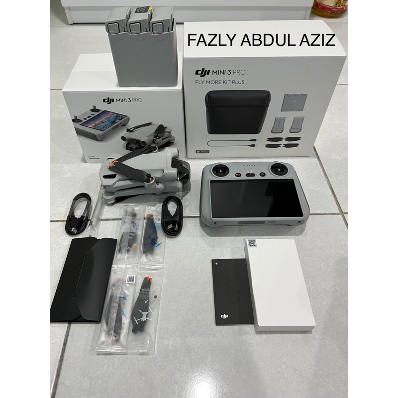 DJI MINI 3 PRO FMK PLUS KIT(USED LIKE NEW) | Shopee Malaysia