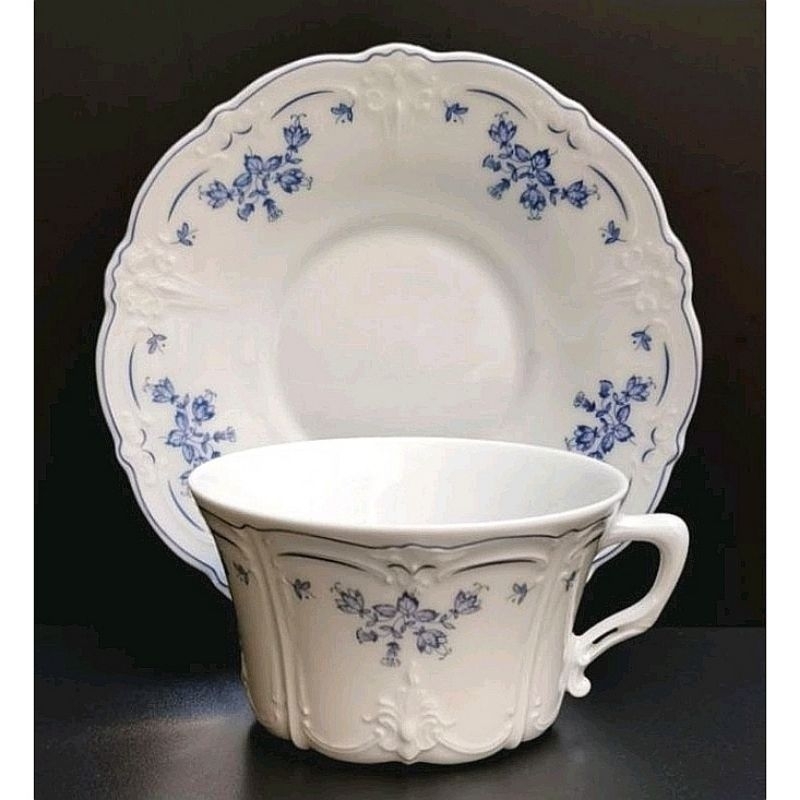 Hutschenreuther 🇩🇪 Made In Germany Baronesse Rebecca Cup & Saucer ...
