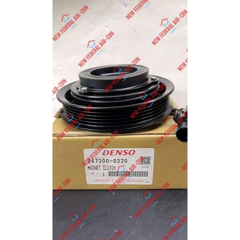 (ORIGINAL) DENSO PROTON WAJA 5PK MAGNET CLUTCH (10PA15C COMPRESSOR ...