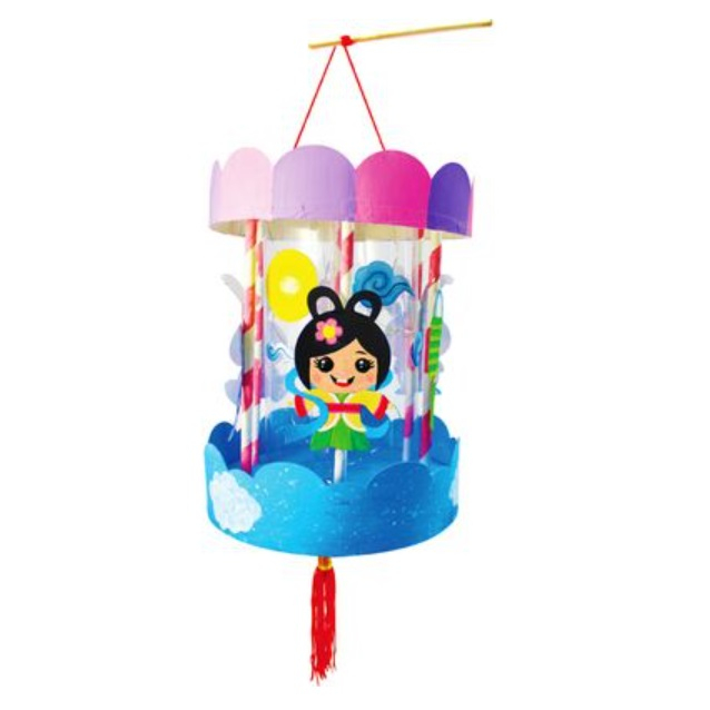 Mid-Autumn Craft for Primary School | DIY Carousel Lantern Making Kit ...