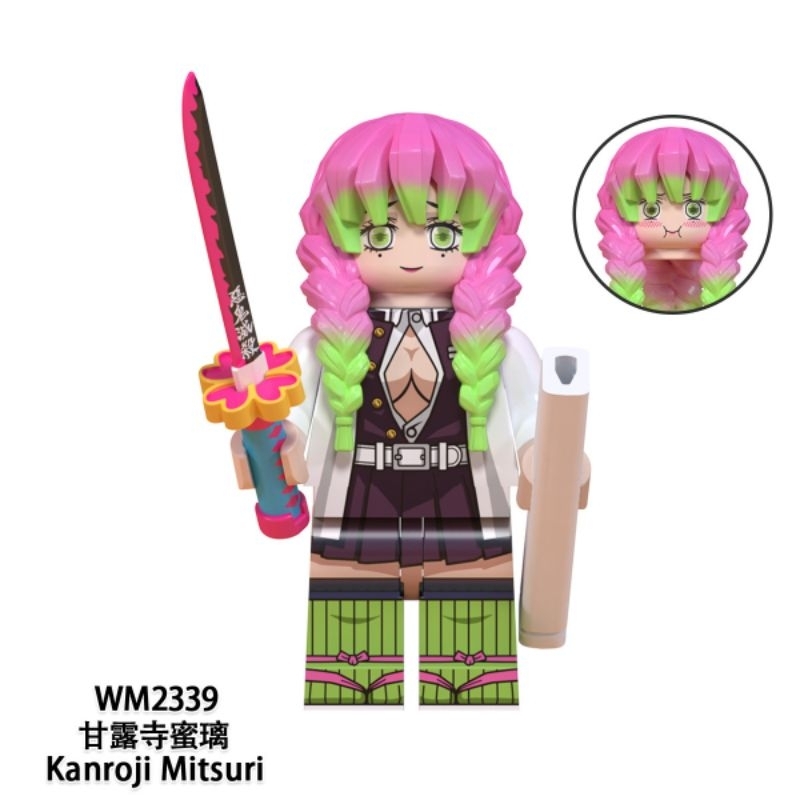 Demon Slayer Tanjiro Kamado Nezuko Minifigure Building block Great for ...