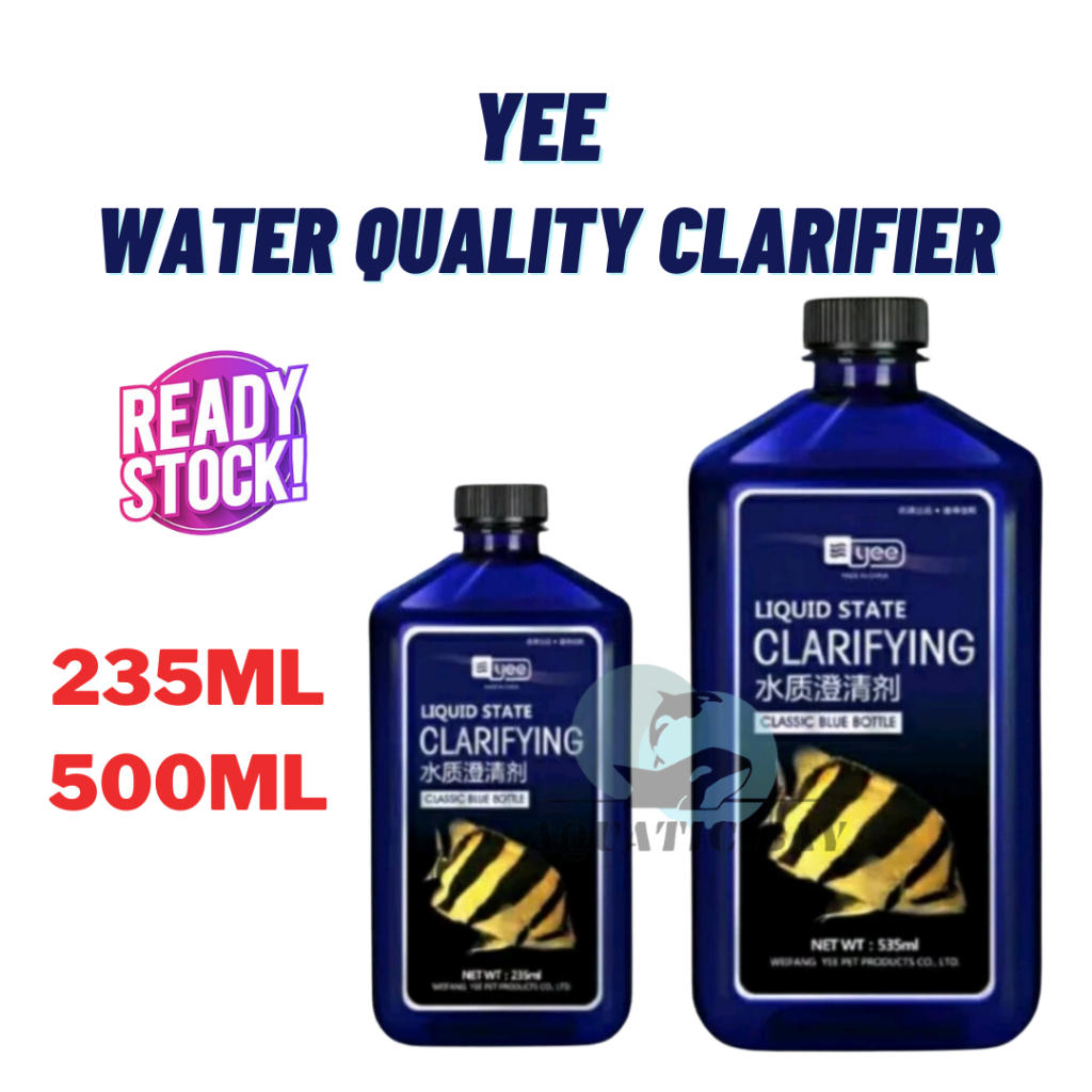 【PREMIUM】YEE Aquarium Water Clarifying Purify Water Aquarium Remove Harmful Substance 235ML ...
