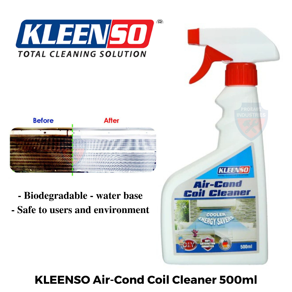 KLEENSO Air-Cond Coil Cleaner 500ml | Shopee Malaysia