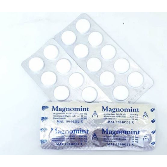MAGNOMINT ANTACID CHEWABLE TABLET 10s | Shopee Malaysia