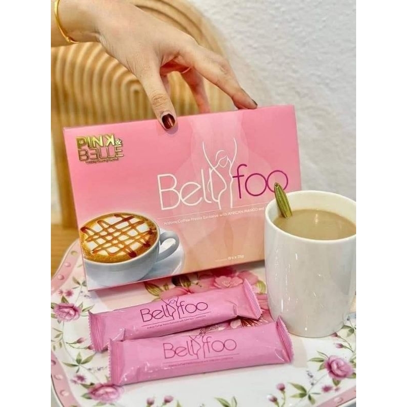 PINKBELLE BELLYFOO COFFEE 15sachets CLEAR STOCK 🔥🔥 | Shopee Malaysia