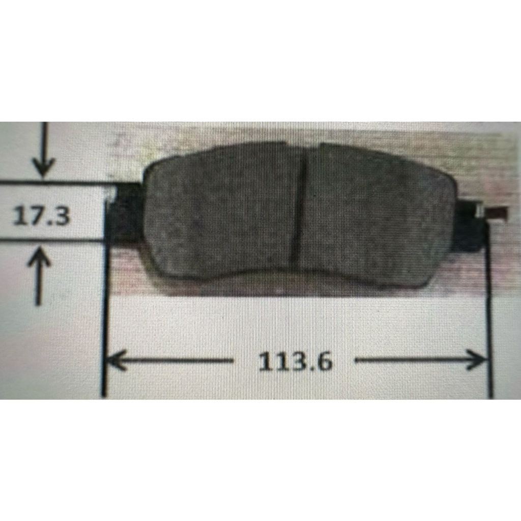 ORIGINAL PERODUA AXIA 2023 FRONT DISC BRAKE PAD 04465-BZ154 | Shopee ...