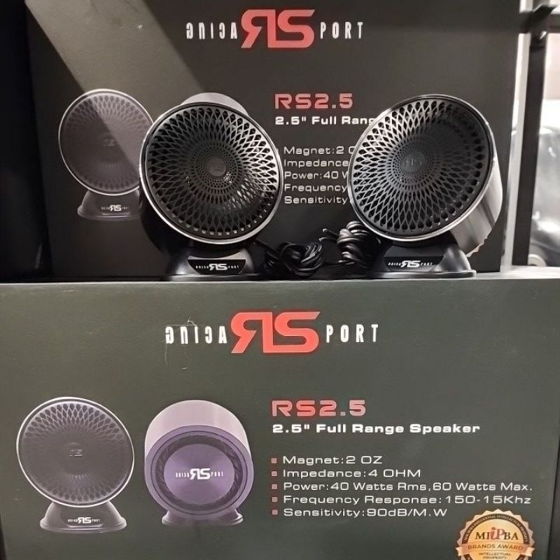 RS 2"/2.5" Tweeter Full Range Speaker Racing Sport | Shopee Malaysia