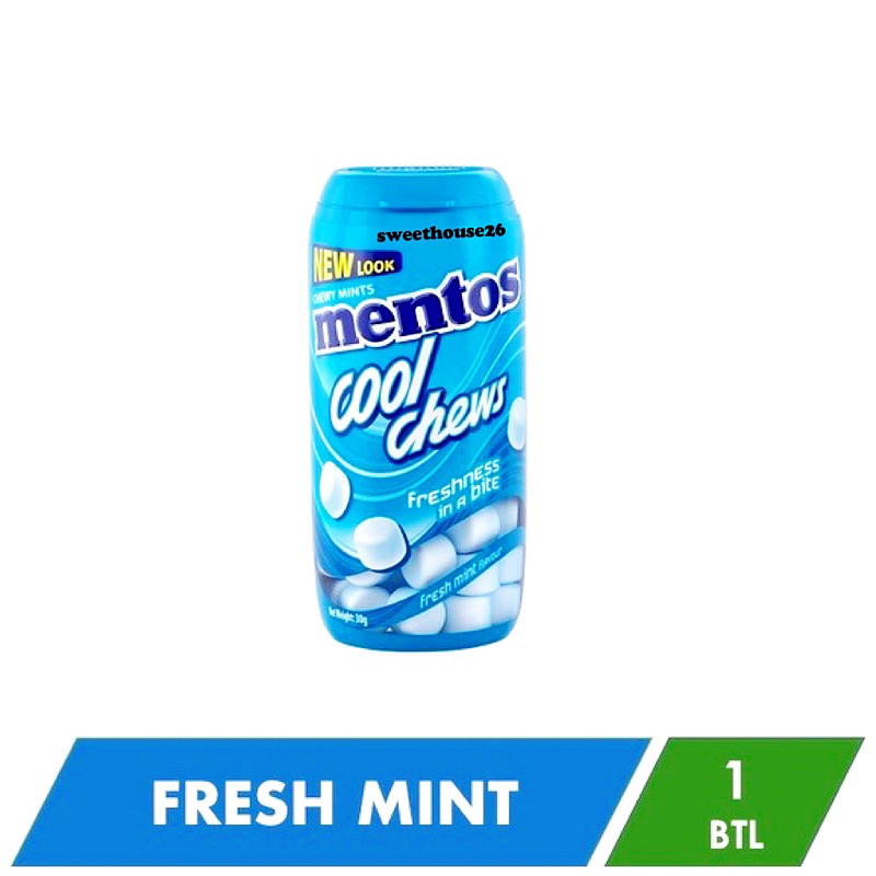 Mentos Cool Chews Chewy Mints Candy 30g | Shopee Malaysia